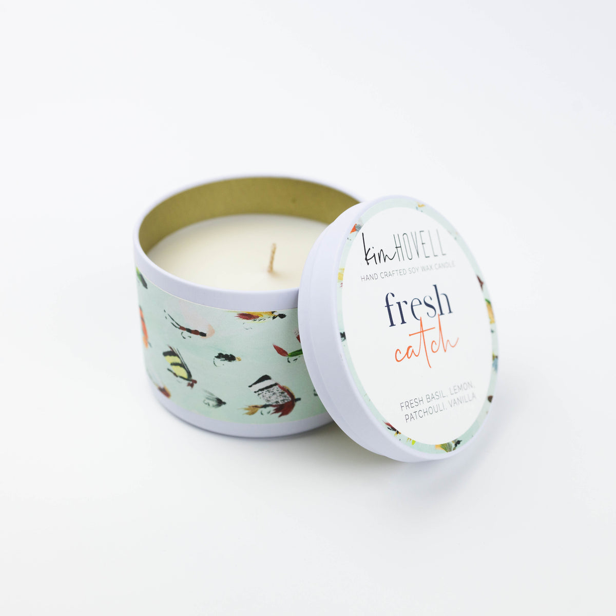 6oz Tin Candle - Fresh Catch – Kim Hovell